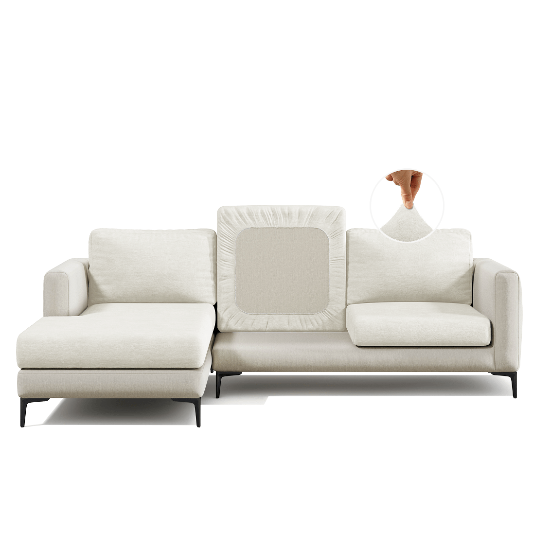 L-Shaped Couch Covers | L-Shaped Sofa Covers | Nolan Interior